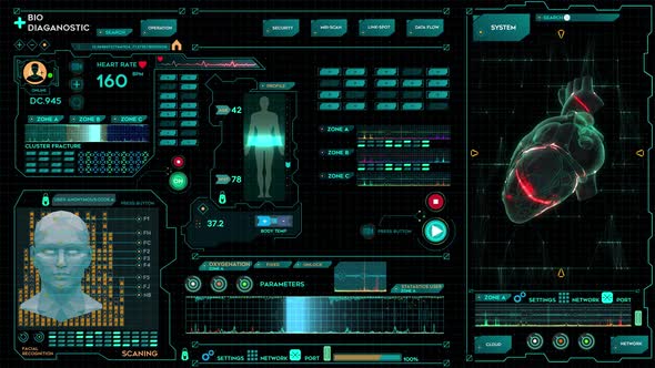 Heart Hud, Motion Graphics | VideoHive