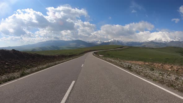 Point of View Driving a Car on a Road by cookelma | VideoHive