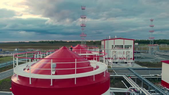 Dangerous Work in a Refinery, Stock Footage | VideoHive