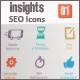 Insights SEO Services Icons - Series 01 of 04, Icons | GraphicRiver