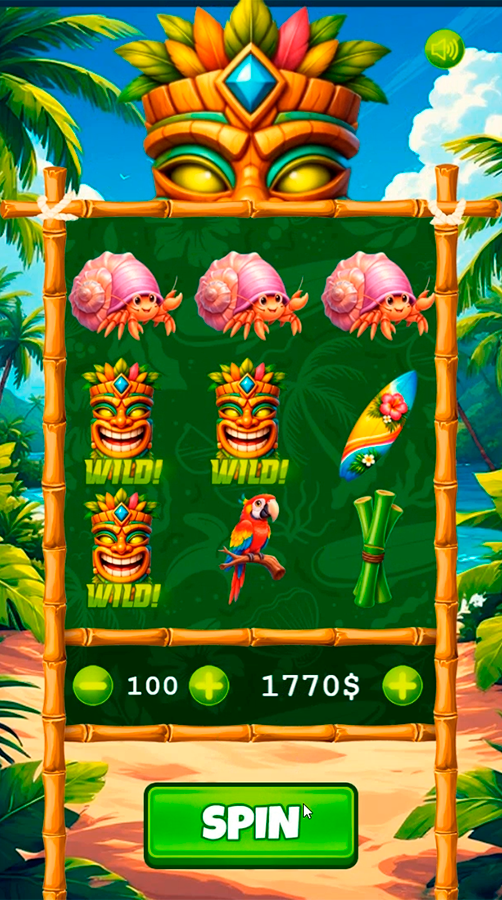 Aloha Fortune - HTML 5 Slot Machine Game | Source Code by artpire ...