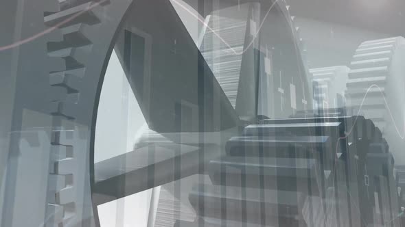 Running cogs and wheels, Motion Graphics | VideoHive