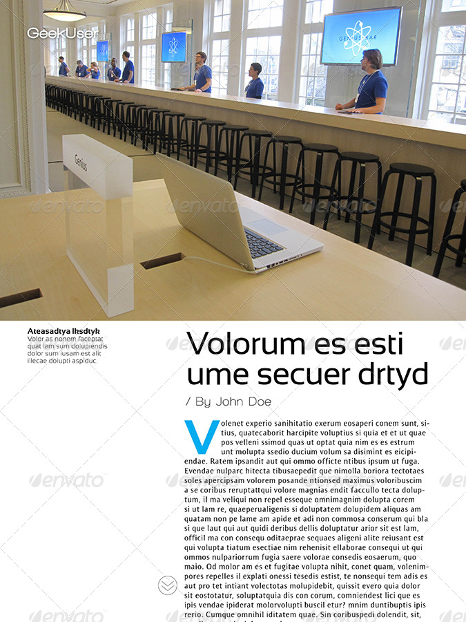 24 Pages iPad Tech Stuff Magazine, ePublishing | GraphicRiver