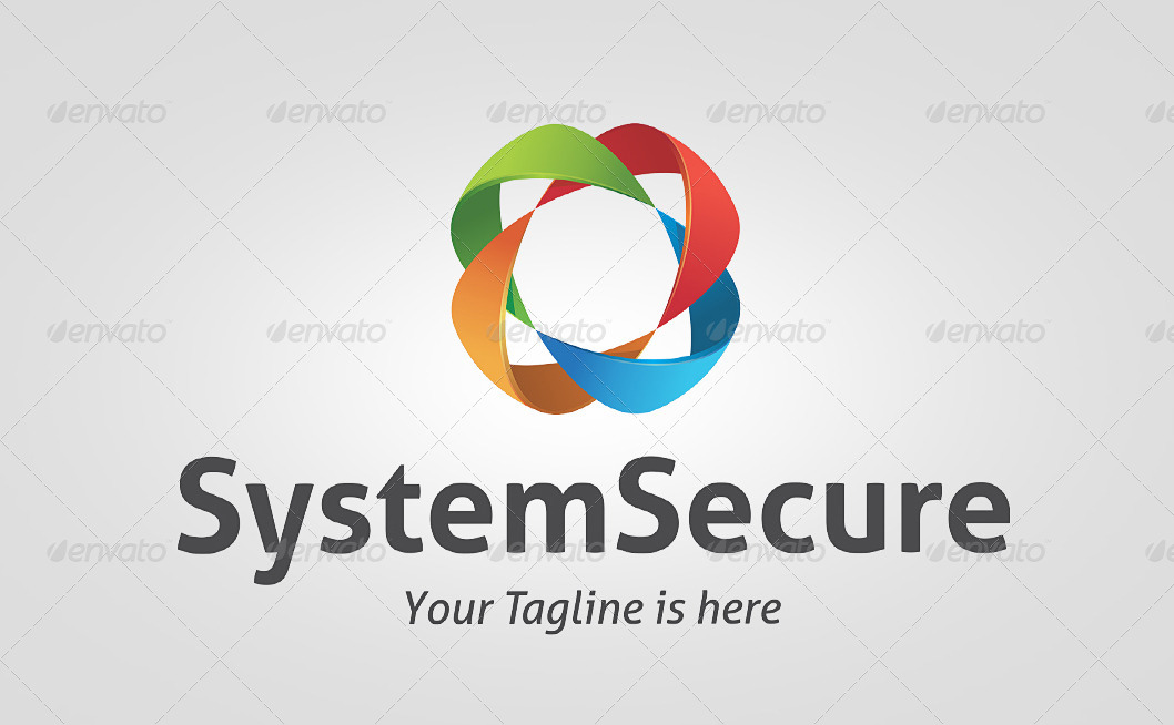 System Secure Logo, Logo Templates | GraphicRiver