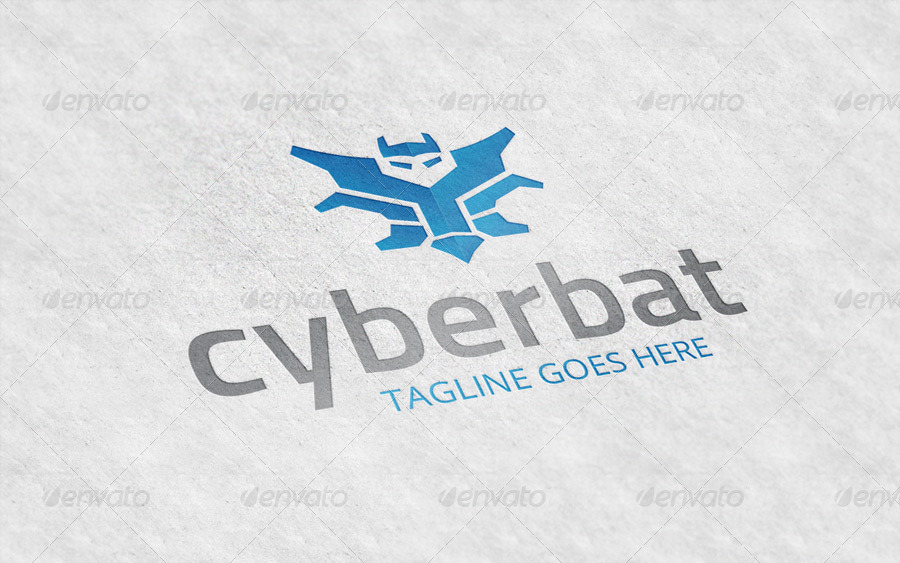 Cyberbat Bat Logo Template, Logo Templates | GraphicRiver
