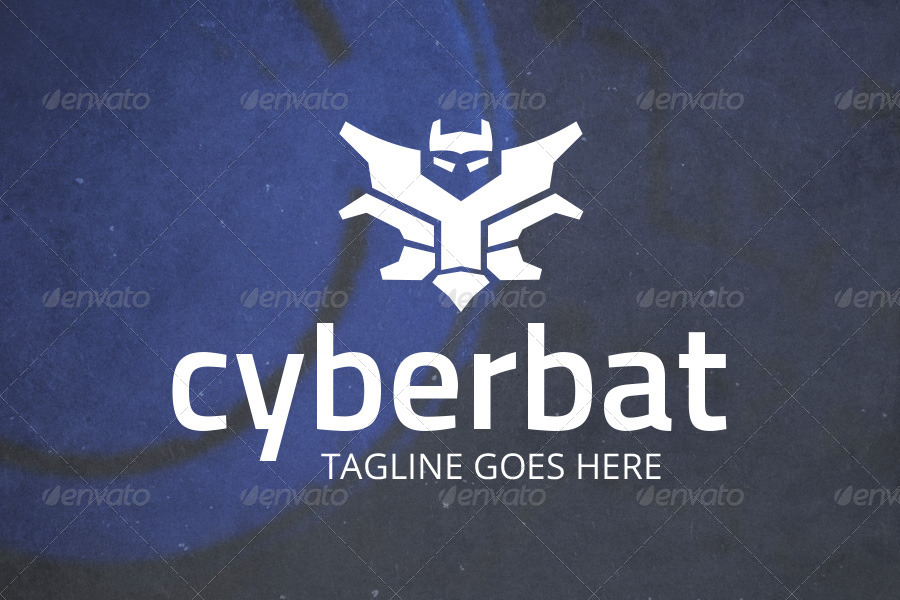 Cyberbat Bat Logo Template, Logo Templates | GraphicRiver