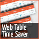 Web Table Time Saver, Web Elements | GraphicRiver