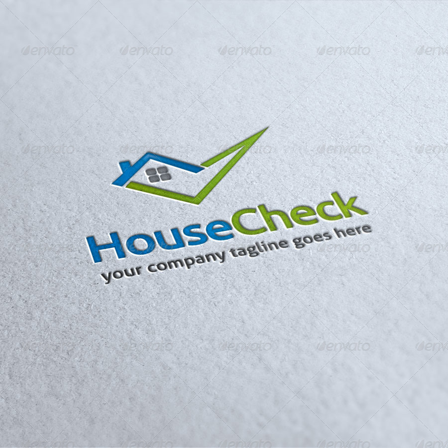 House Check Logo, Logo Templates | GraphicRiver