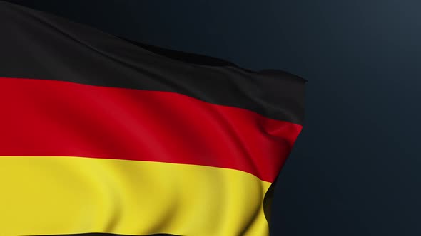 Germany Flag Berlin Sign German Identity Symbol, Motion Graphics ...