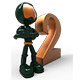 2nd 3d Golden Character With Copper Number Two, Graphics | GraphicRiver