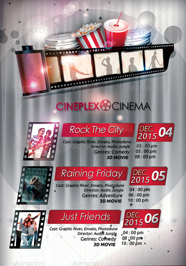 Premiere Movie Vol9, Print Templates | GraphicRiver