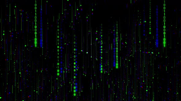 Matrix Digital Background Animation, Motion Graphics | VideoHive