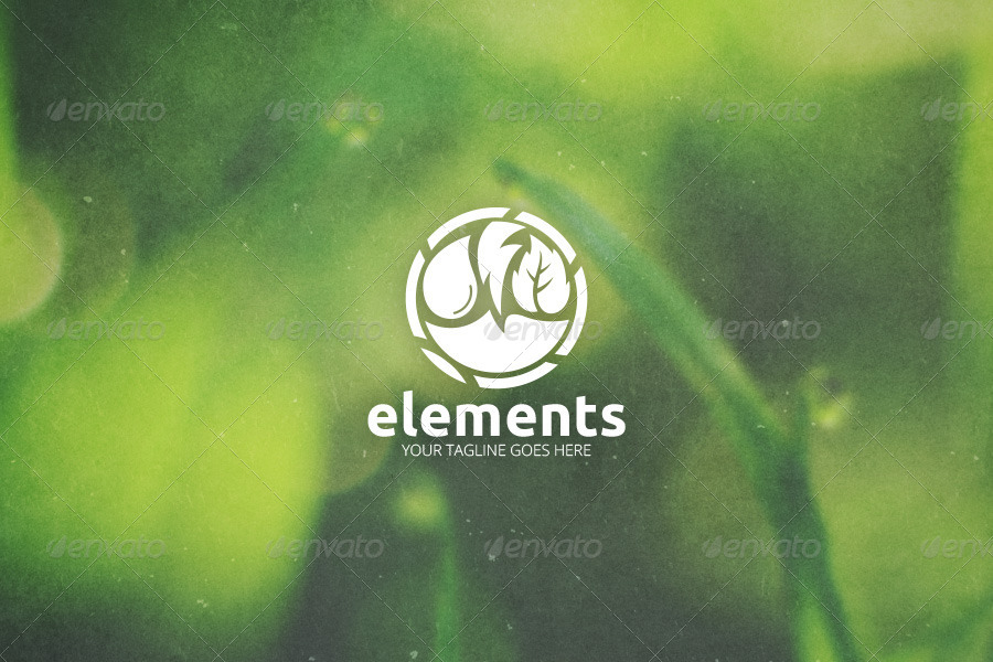 Elements Eco Nature Logo Template, Logo Templates | GraphicRiver