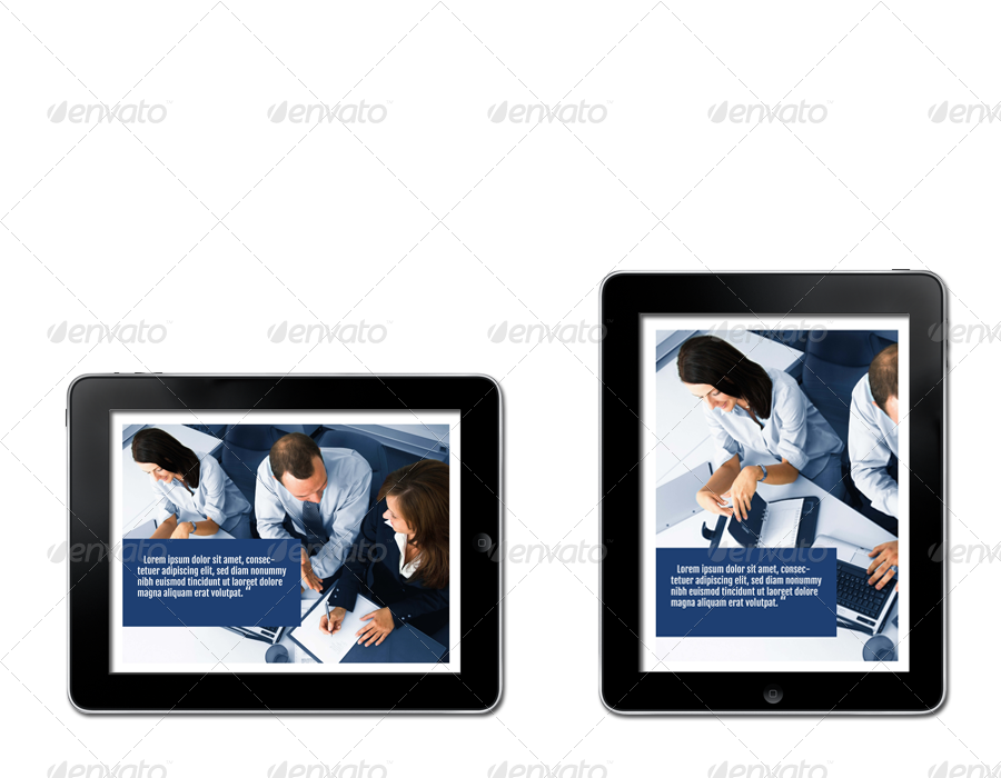 iPad & Tablet Mosaic Corporate Brochure, ePublishing | GraphicRiver