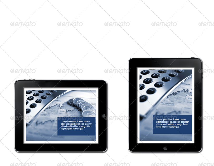 iPad & Tablet Mosaic Corporate Brochure, ePublishing | GraphicRiver