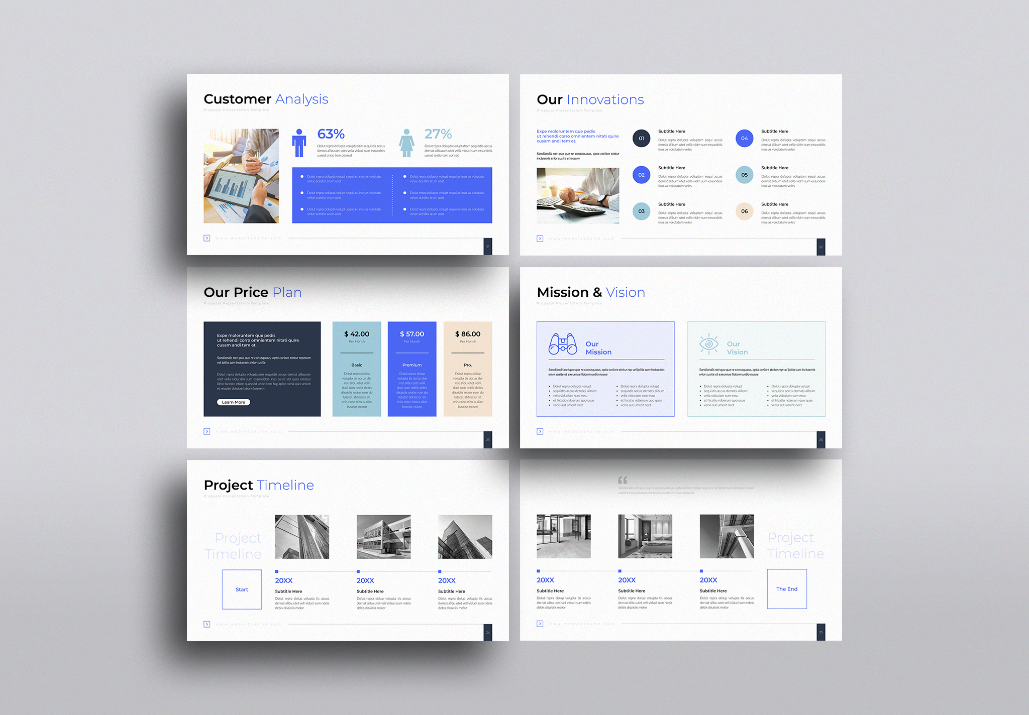 Business Proposal Proposal PowerPoint Template, Presentation Templates