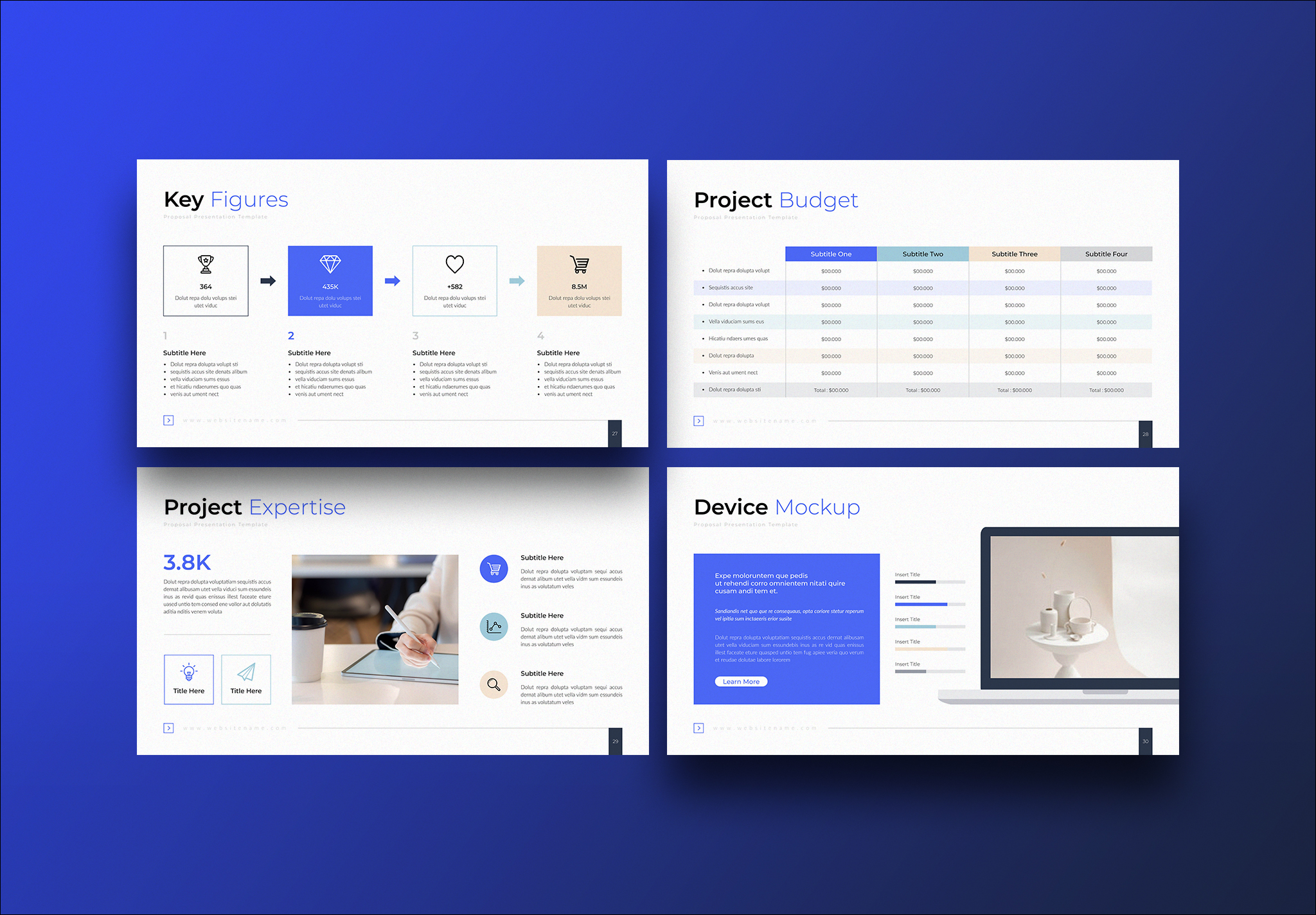 Business Proposal Proposal PowerPoint Template, Presentation Templates