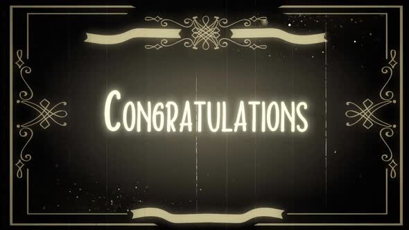 Congratulations, Motion Graphics | VideoHive