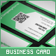 Flat & Cool QR Code Business Card, Print Templates | GraphicRiver