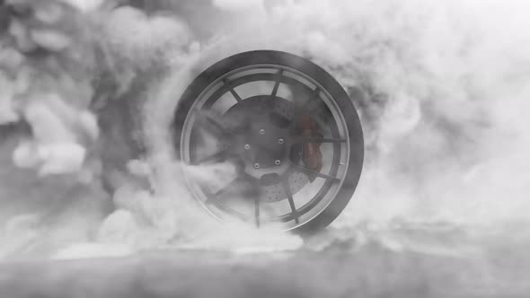 Tire Burnout, Motion Graphics | VideoHive