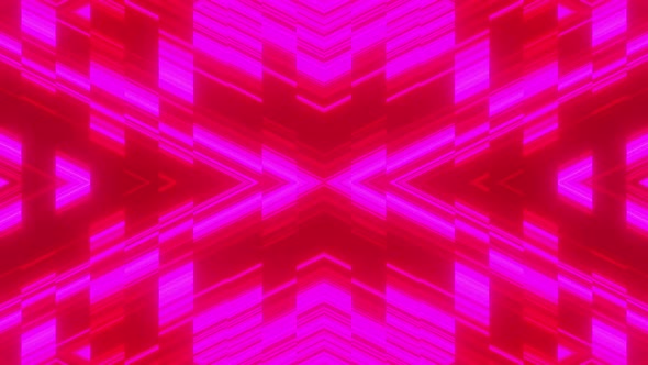Neon Noised Bright Red X Background For Party Vj Loop 4K, Motion Graphics