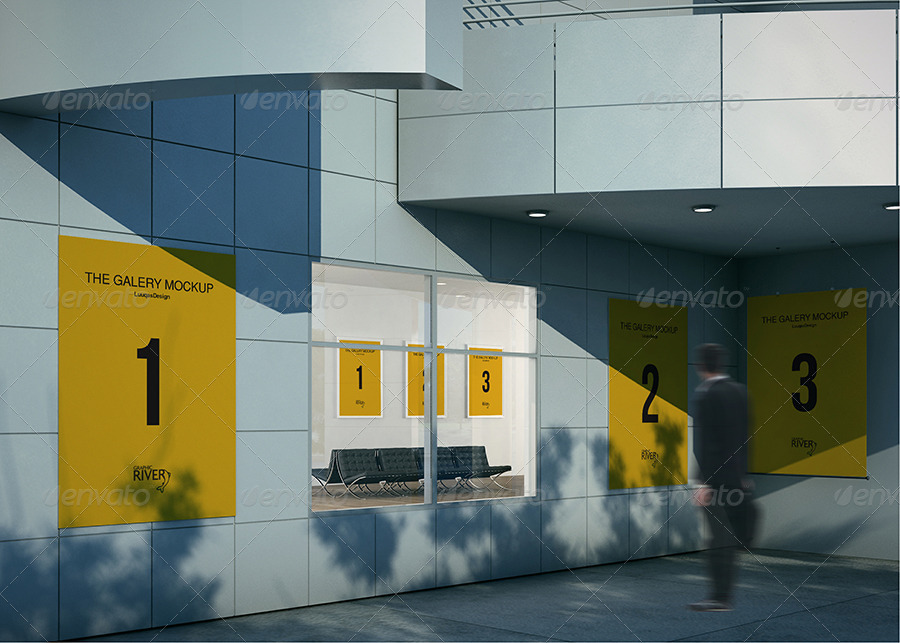 The Gallery MockUp, Graphics | GraphicRiver