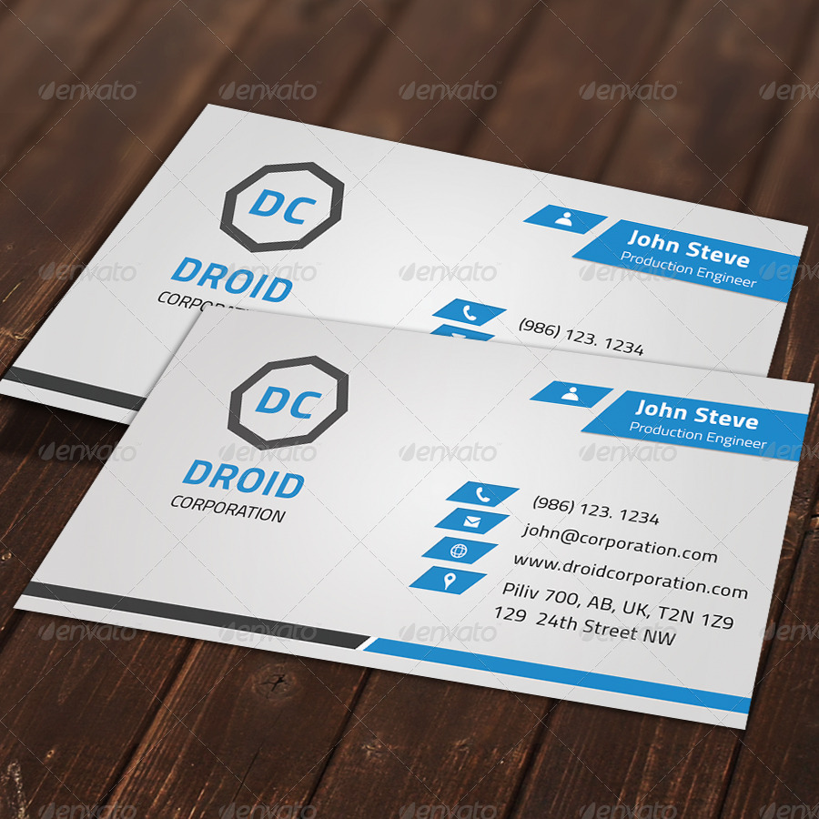 Modern Corporate Business Card v7, Print Templates | GraphicRiver