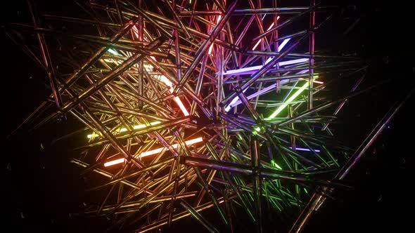 Intense Flashing Vj Neon Lights 11, Motion Graphics | VideoHive