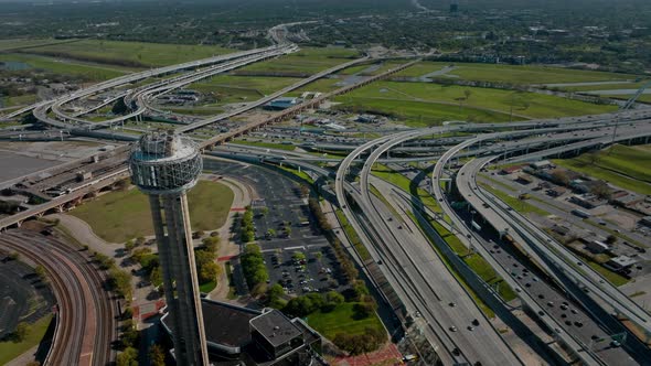 Complex Multilane Highway Intersection, Stock Footage | VideoHive