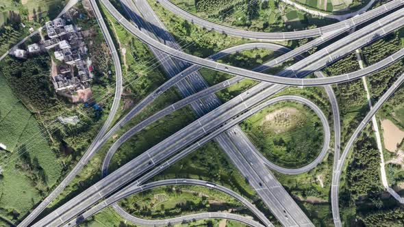 High speed intersection, Stock Footage | VideoHive