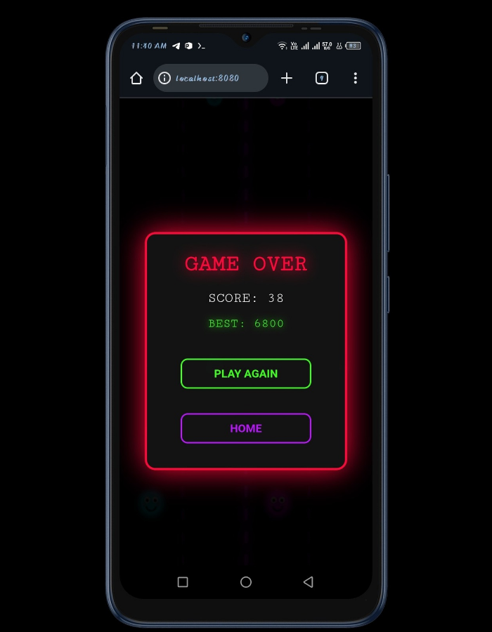 Neon Smiley Dash - HTML5 GAME by ImpresseDev | CodeCanyon