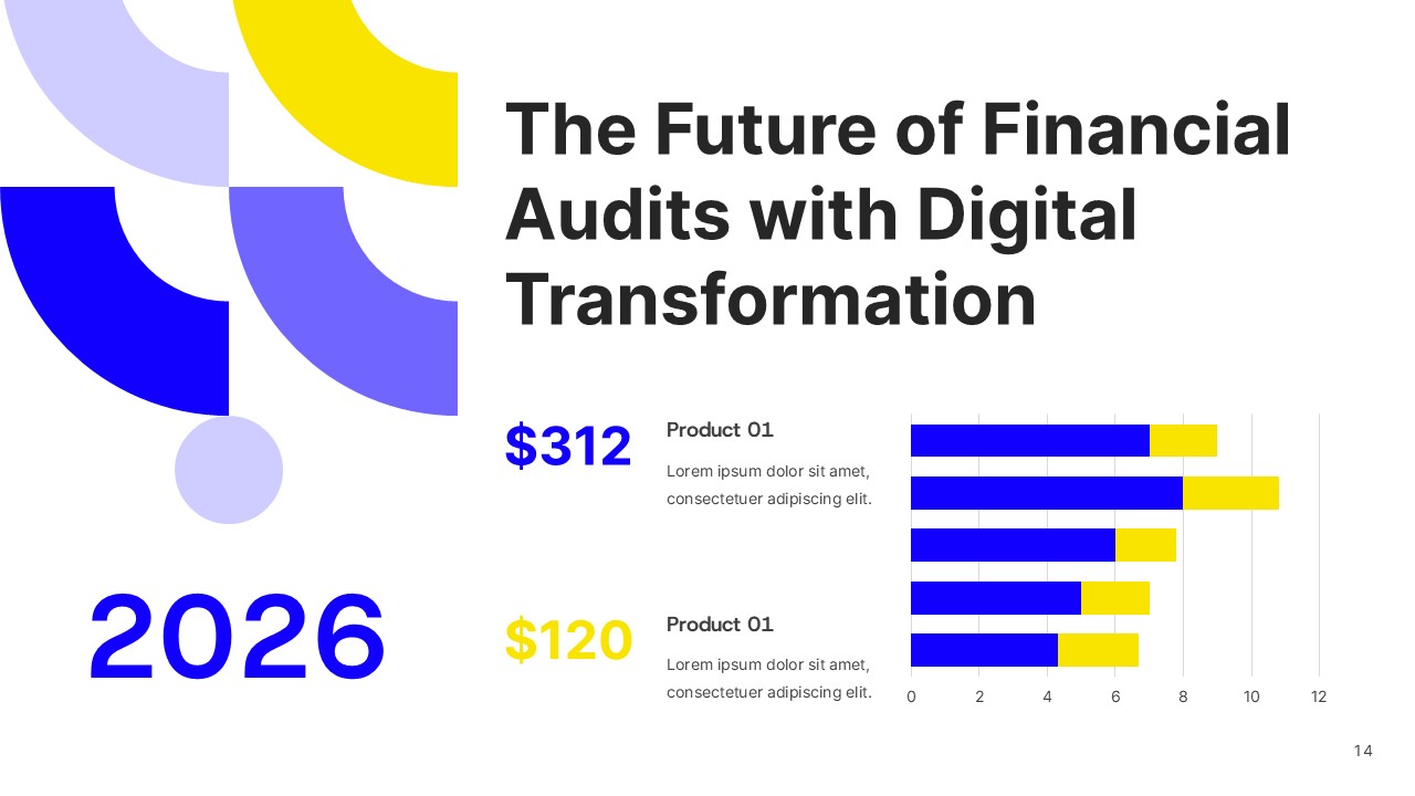Financial Audit - PowerPoint Presentation Template, Presentation Templates