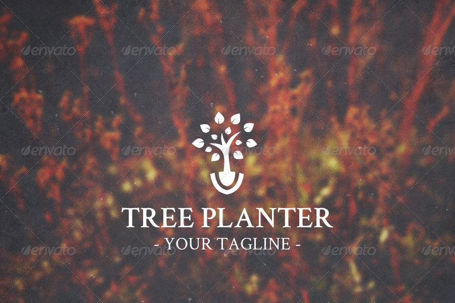 Tree Planter Logo Template, Logo Templates | GraphicRiver