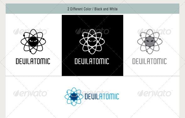 Devil Atomic, Logo Templates | GraphicRiver