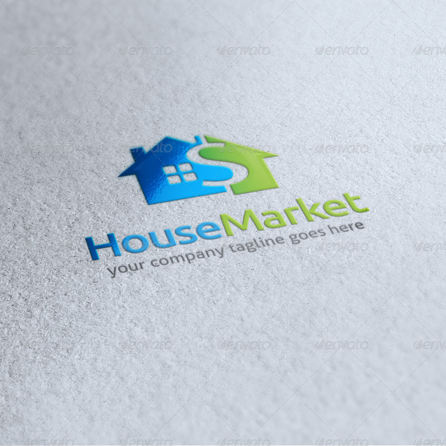 House Market Logo, Logo Templates | GraphicRiver