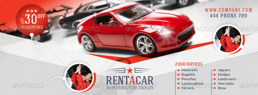 Automobile Timeline Template, Web Elements | GraphicRiver