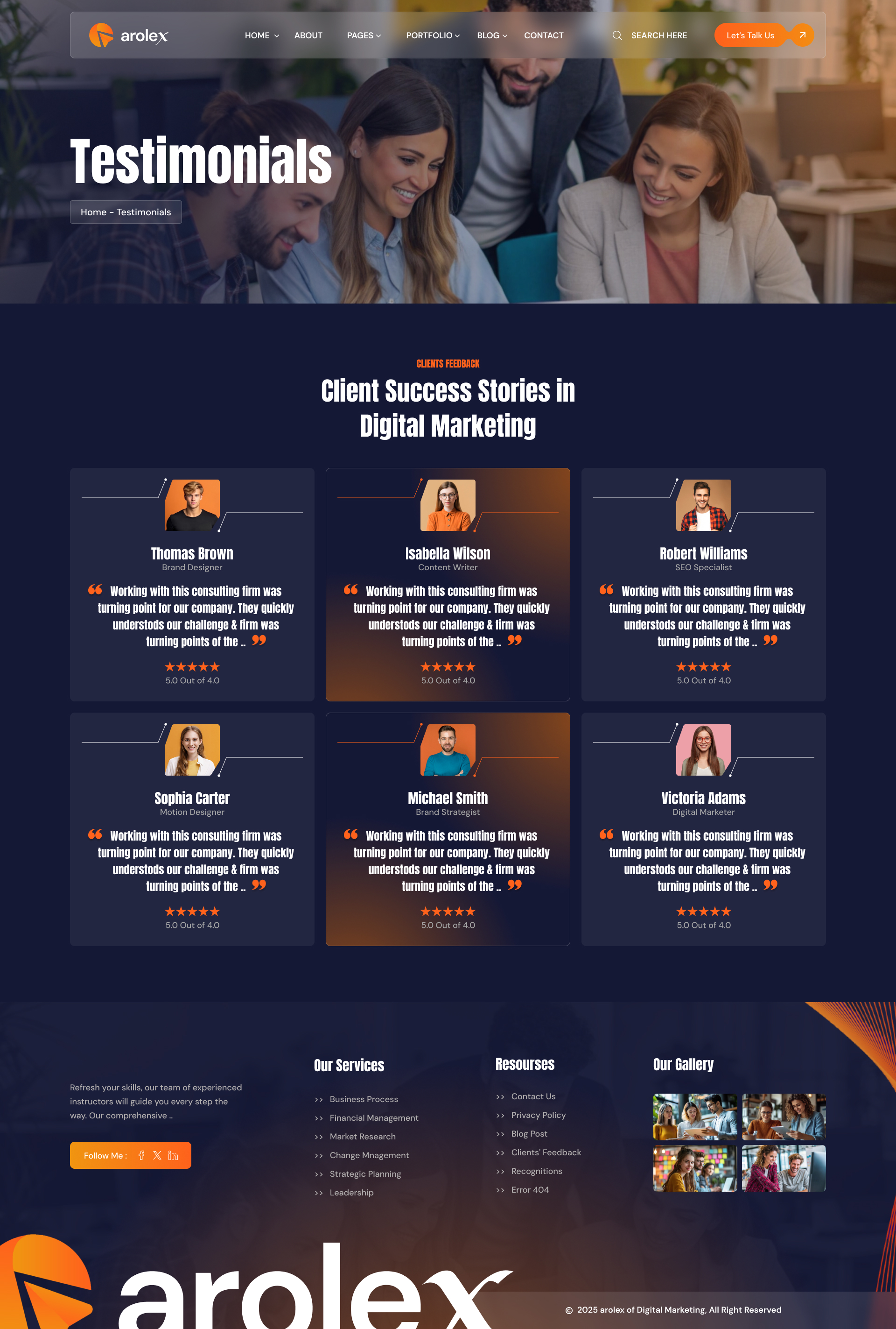 Levsol- Digital Agency Template by moinulpersonal502 | ThemeForest