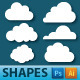 Cloud Shapes, Add-ons | GraphicRiver