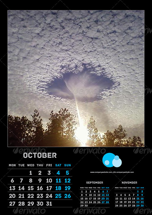 Wall Calendar 2014 - 13 pages A3, Print Templates | GraphicRiver