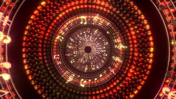 Music Notes, Motion Graphics | VideoHive