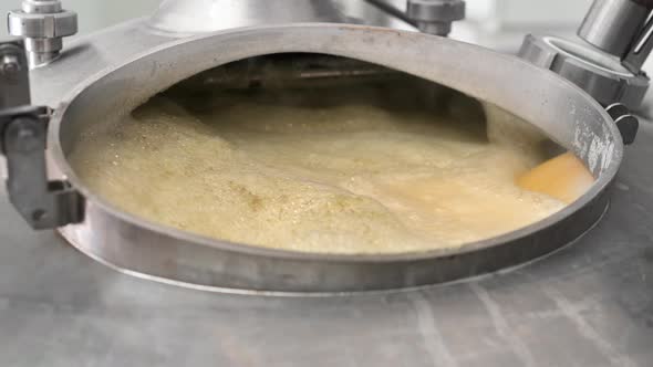 Beer Brew Tank with Boiling Malt, Stock Footage | VideoHive
