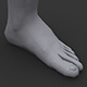 Human Male Foot Low Poly by RedaSaiko | 3DOcean