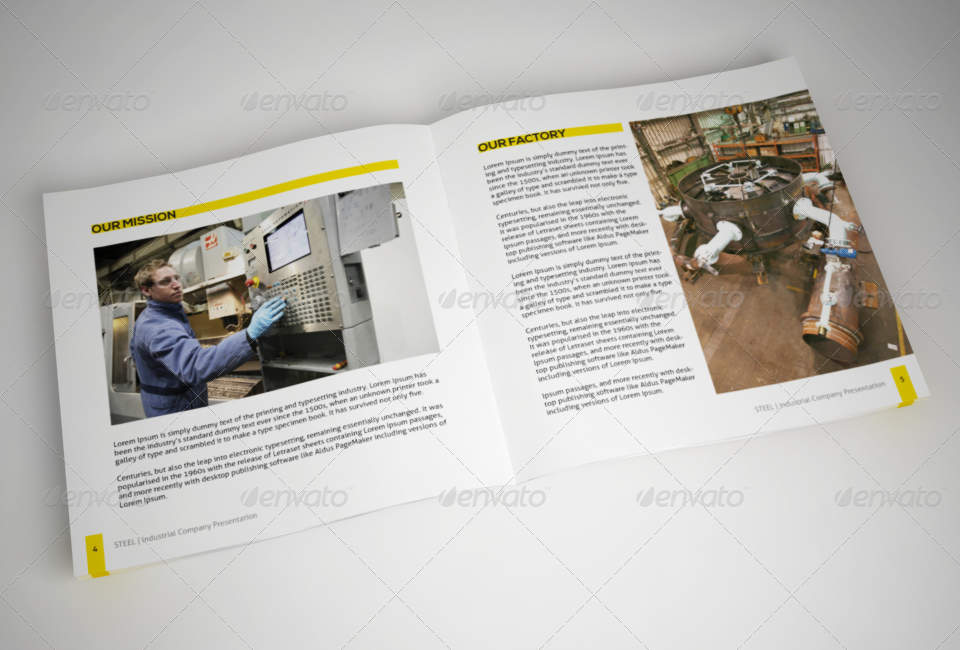 Industrial Brochure, Print Templates | GraphicRiver