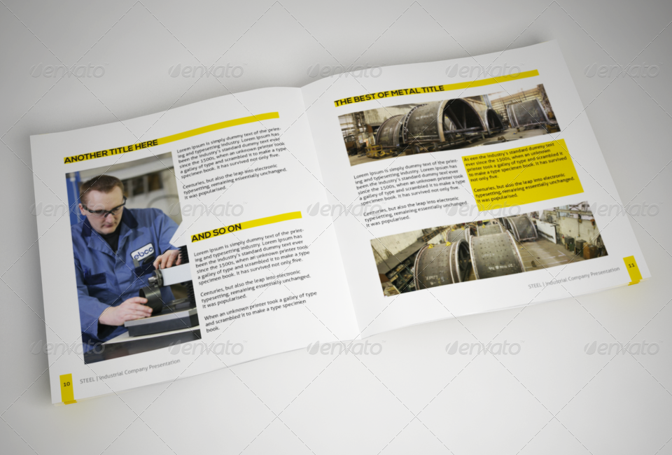 Industrial Brochure, Print Templates | GraphicRiver