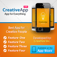 Mobile App Banner ad Set, Web Elements | GraphicRiver