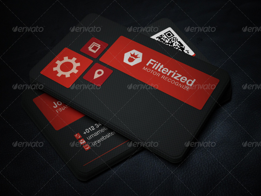 Motor Business Card, Print Templates | GraphicRiver