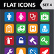 Universal Colorful Flat Icons. Set 4., Icons | GraphicRiver