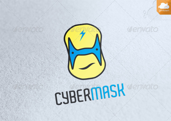 Cyber Mask, Logo Templates | GraphicRiver
