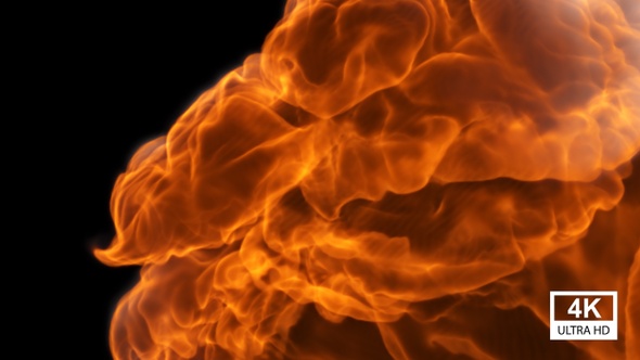 Huge Fire Blast 4K 05, Motion Graphics | VideoHive