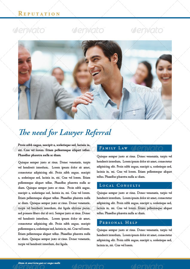 Lawyer Bifold Template, Print Templates | GraphicRiver